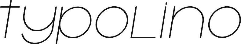 Typolino Italic font | Fonts2u.com