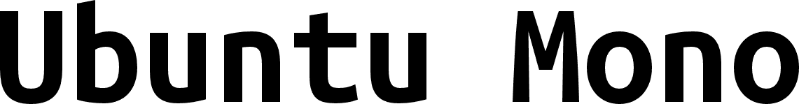 Ubuntu Mono Bold font | Fonts2u.com