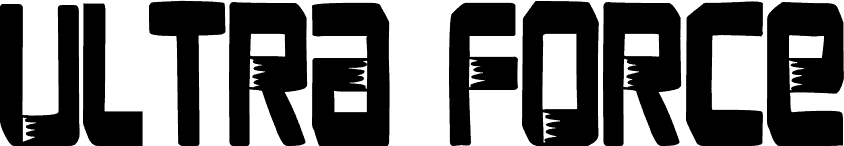 Ultra Force font | Fonts2u.com