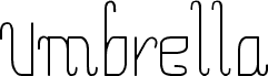 Umbrella Bold font | Fonts2u.com