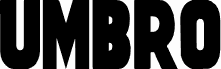 Umbro Outline font