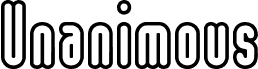 Unanimous Inverted BRK font | Fonts2u.com