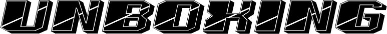 Unboxing Across Regular font