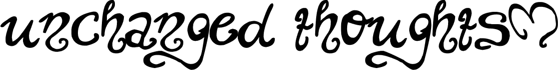unchanged thoughts$ font | Fonts2u.com