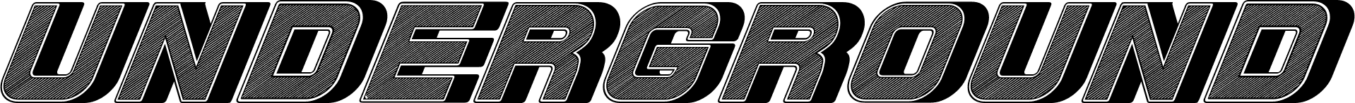 Underground Italic font | Fonts2u.com