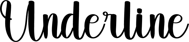 Underline font | Fonts2u.com