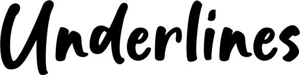 underlines font | Fonts2u.com