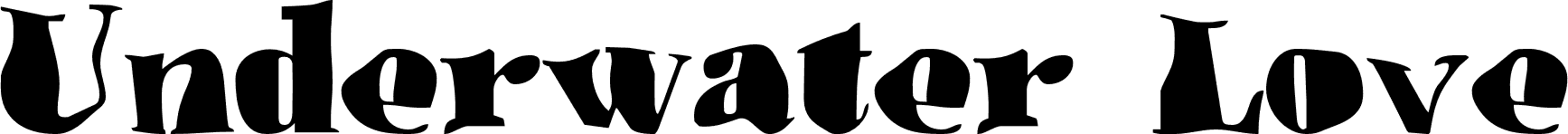 Underwater Love font | Fonts2u.com