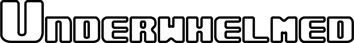 Underwhelmed Outline BRK fuente | Fonts2u.com