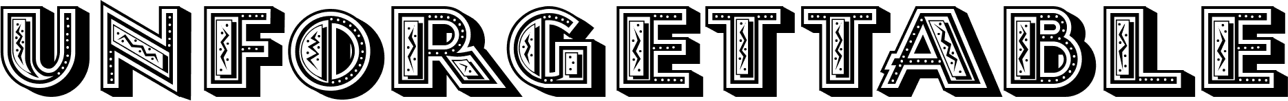 Unforgettable Regular font | Fonts2u.com