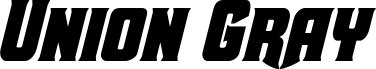 Union Gray font | Fonts2u.com