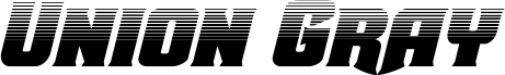Union Gray font | Fonts2u.com