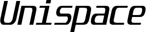 Unispace-Bold font | Fonts2u.com