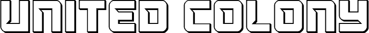 United Colony font