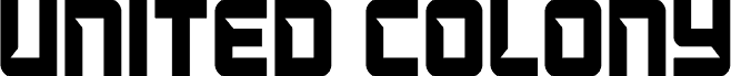 United Colony font
