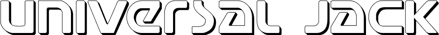 Universal Jack font | Fonts2u.com