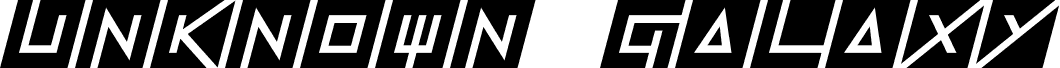 Unknown Galaxy font | Fonts2u.com