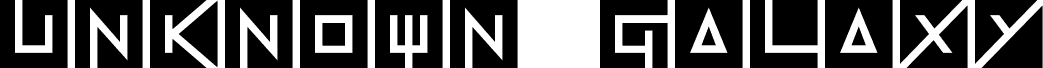 Unknown Galaxy Italic font | Fonts2u.com