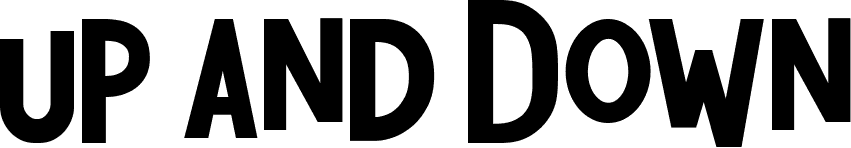 Up and Down - Personal Use font