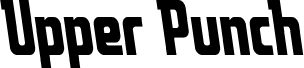 Upper Punch Gradient font | Fonts2u.com