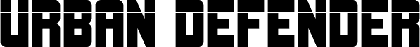 Urban Defender Expanded font | Fonts2u.com
