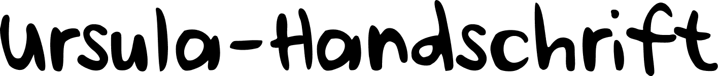 Ursula Handschrift font | Fonts2u.com
