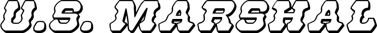 U.S. Marshal font | Fonts2u.com