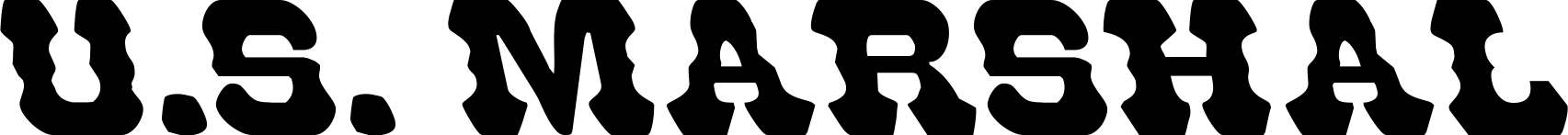 U.S. Marshal Leftalic font | Fonts2u.com