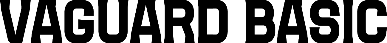 VAGUARD BASIC font | Fonts2u.com