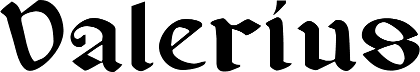 Valerius Expanded font | Fonts2u.com