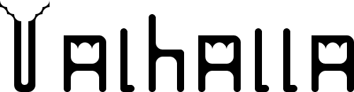 Valhalla Regular font