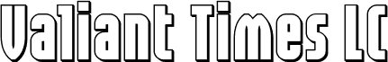 Valiant Times LC Rotated font