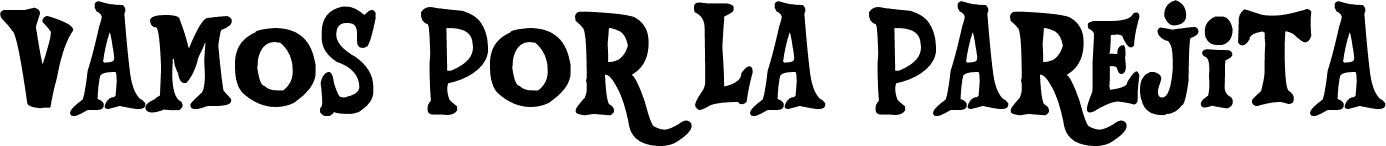 Vamos por la parejita font | Fonts2u.com