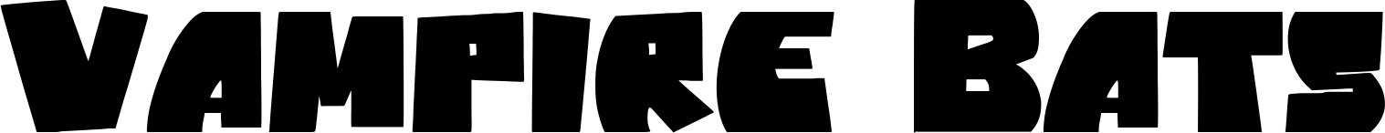 Vampire Bats font | Fonts2u.com