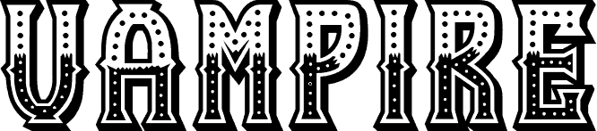 Vampire Regular font | Fonts2u.com