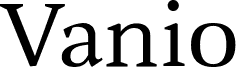 Vanio Trial Bold font | Fonts2u.com