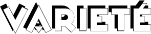 Varieté Theatre font | Fonts2u.com