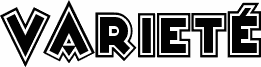 Varieté Theatre font | Fonts2u.com