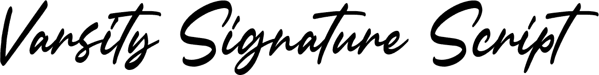 Varsity Signature Script font | Fonts2u.com