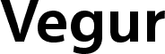 Vegur-ExtraLight font