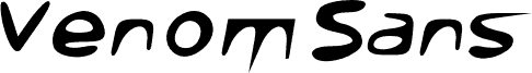 Venom Sans font
