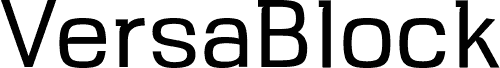 VersaBlock Bold font | Fonts2u.com