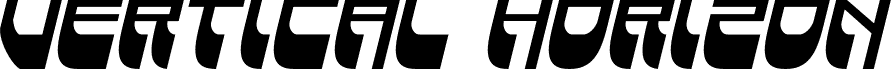 Vertical Horizon Condensed font