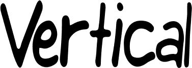 Vertical font | Fonts2u.com