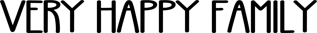 Very Happy Family font