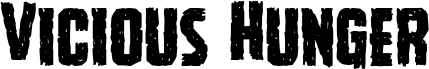 Vicious Hunger font | Fonts2u.com