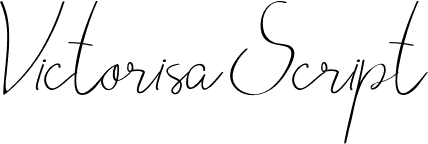 VICTORISA Script font | Fonts2u.com