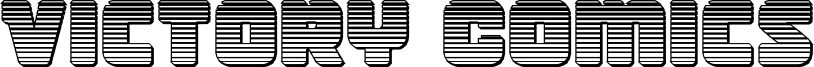 Victory Comics Halftone font