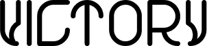 VICTORY Bold font