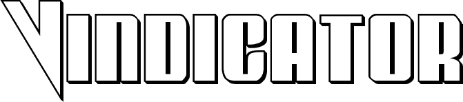 Vindicator 3D Regular font
